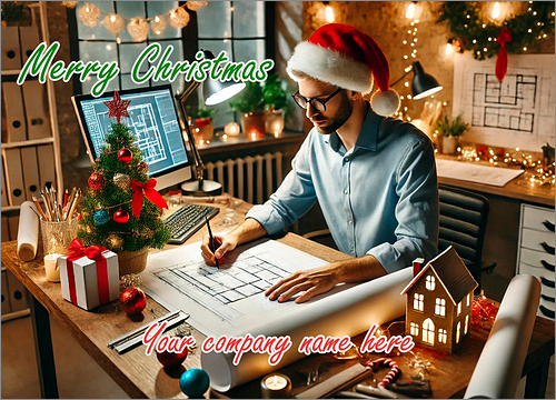 Architecture Christmas Cards - Over 400 Architect Christmas Cards to ...