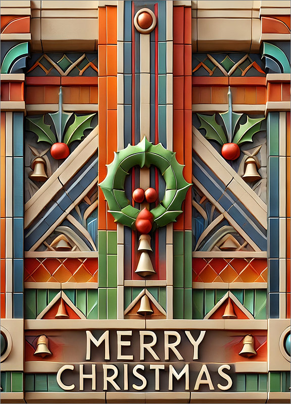 Architecture Christmas Card Chilled (Glossy White) | Architecture ...