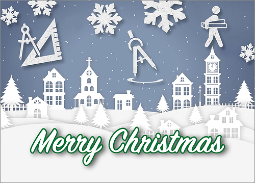 Architecture Christmas Cards - Over 400 Architect Christmas Cards to ...